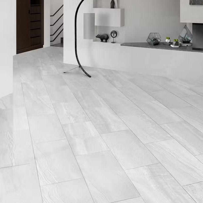 Nohva White Matte 12" x 24" (564401020R ) Stone Look Floor Tiles